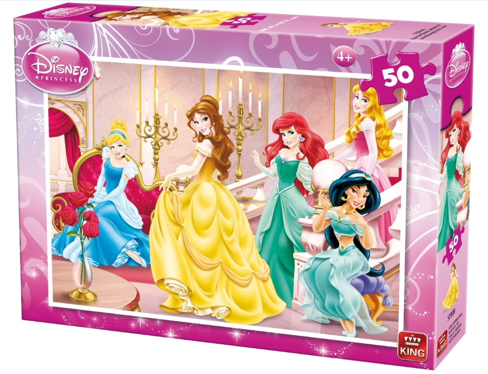 Disney Princesses - King International - 50 pièces | puzzle.be