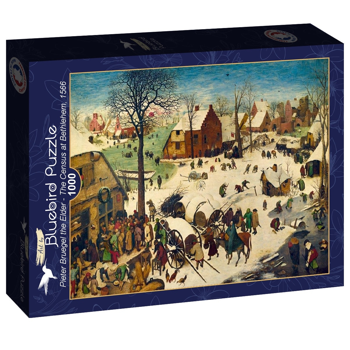 Puzzle Pieter Bruegel the Elder - The Census at Bethlehem, 1566 - 1000 ...