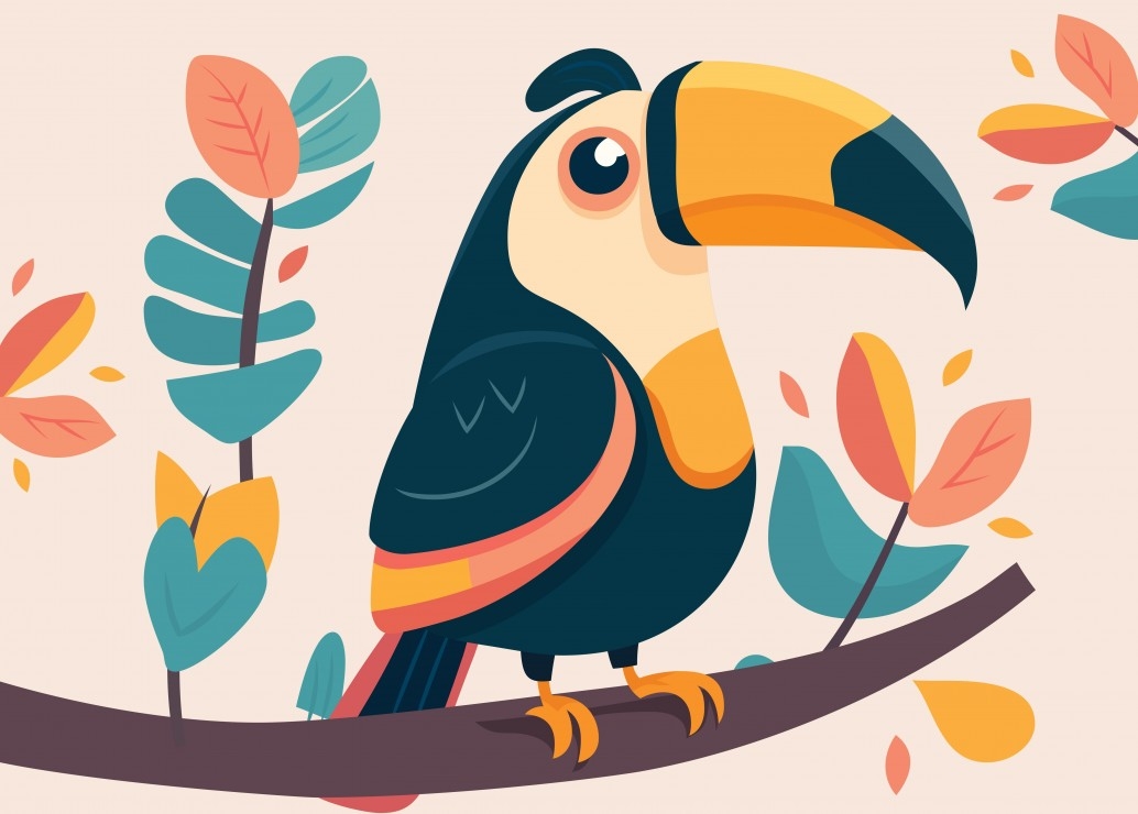 Le Perroquet - Bluebird Puzzle - 12 pièces | puzzle.be