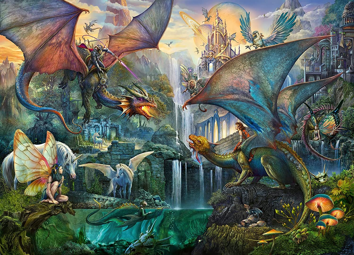 Puzzle - 9000 pièces - Ravensburger-16721